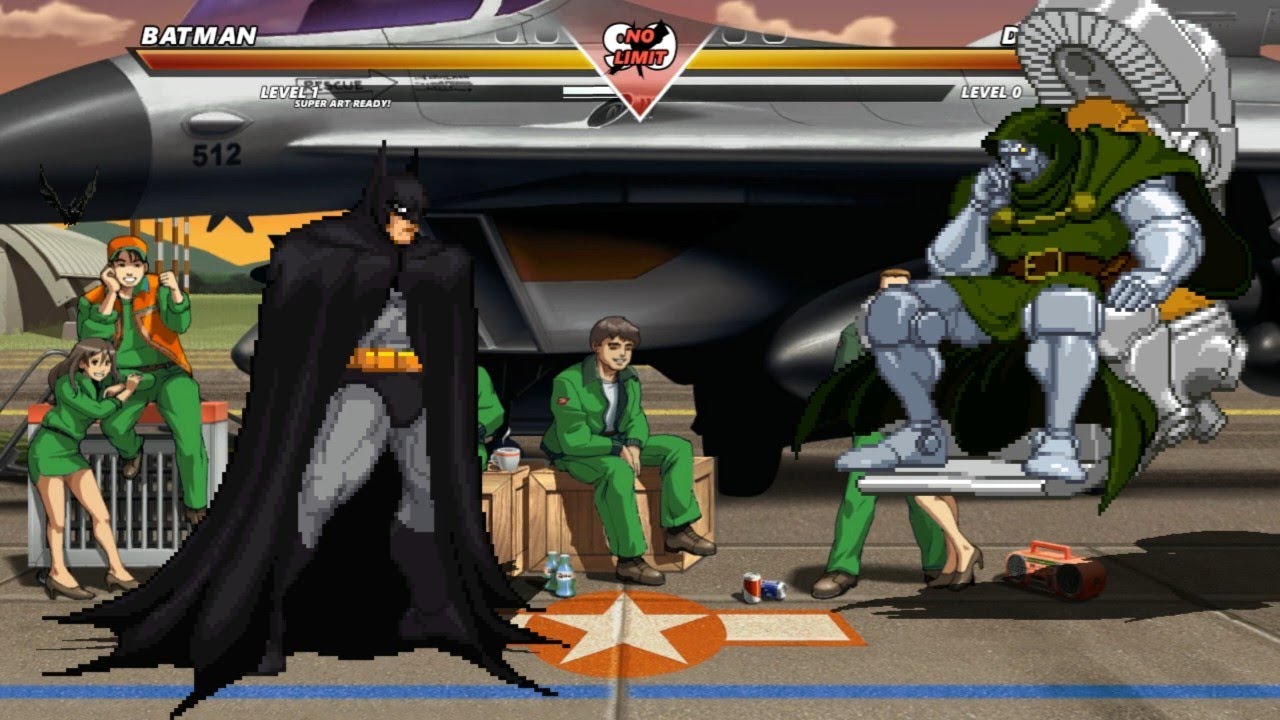 BATMAN vs DR DOOM - Highest Level Awesome Fight! - YouTube