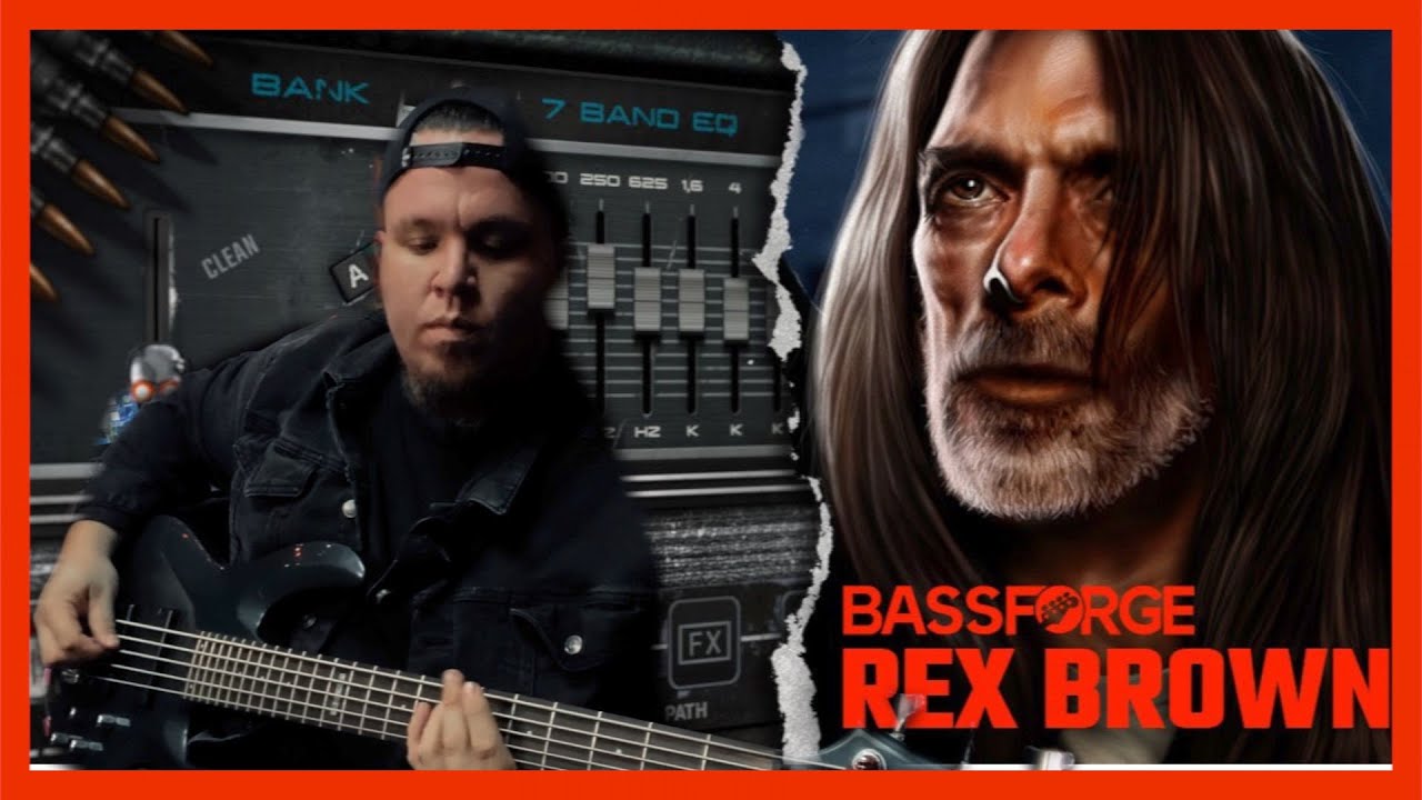 Great Metal BASS tones! [JOEY STURGIS TONES BASSFORGE REX BROWN] - YouTube