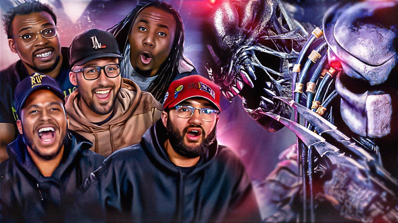 Alien vs Predator "FIRST TIME WATCHING!!" | Group Reaction | Movie ...
