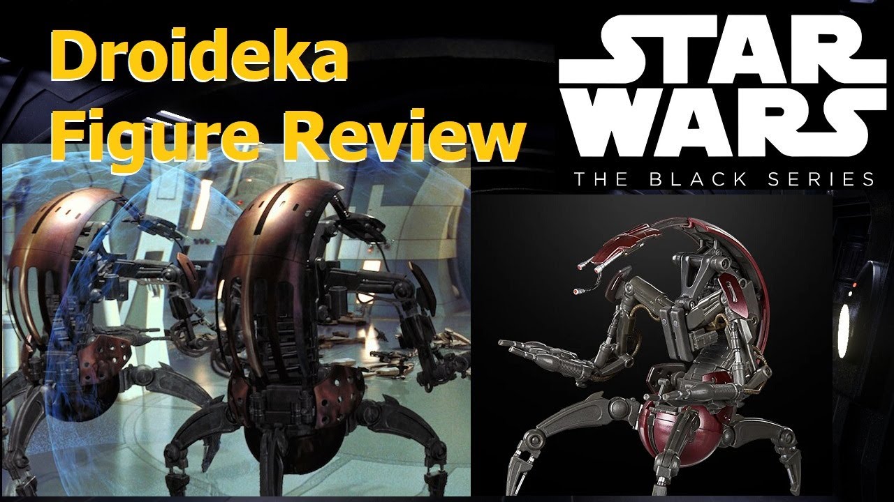 Star Wars Droideka Figure Unboxing and Review - YouTube