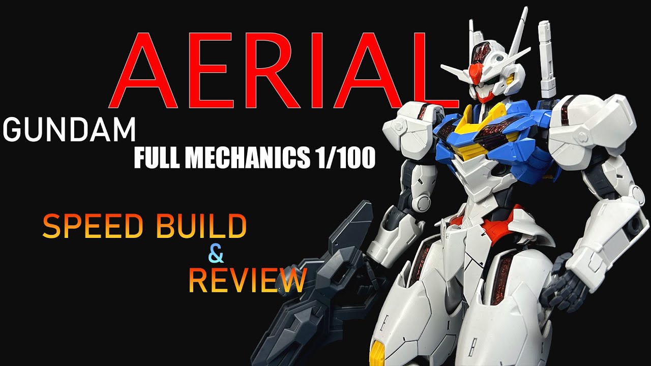 [BUILD] AERIAL GUNDAM | FULL MECHANICS 1/100 | THE WITCH FROM MERCURY ...