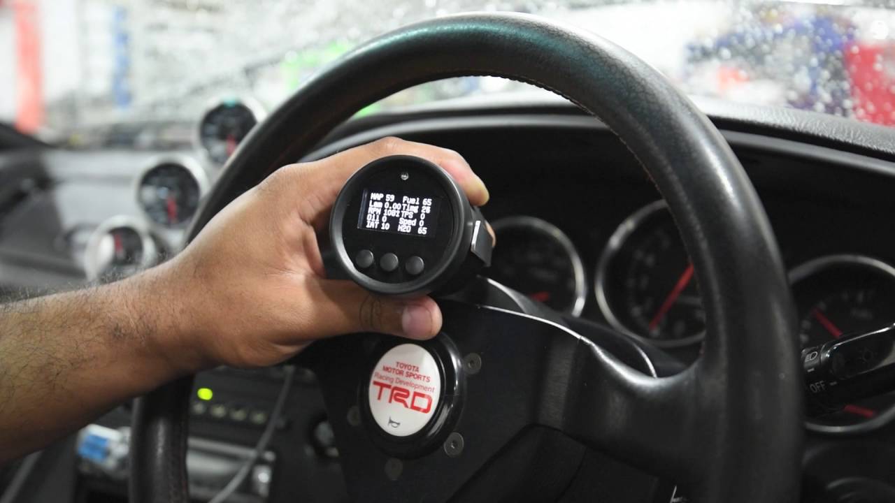 BTI Gauges Can Gauge for Haltech ECU's - VEX Performance - YouTube