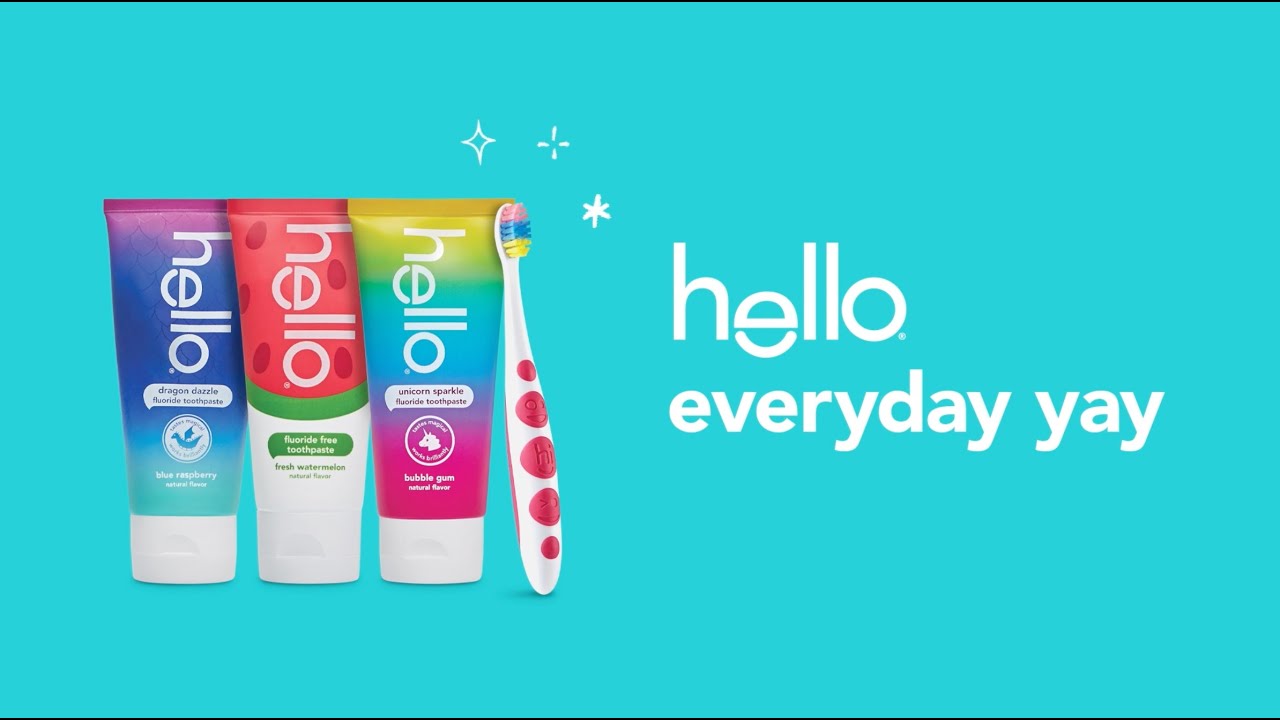 hello | unicorn sparkle toothpaste - YouTube
