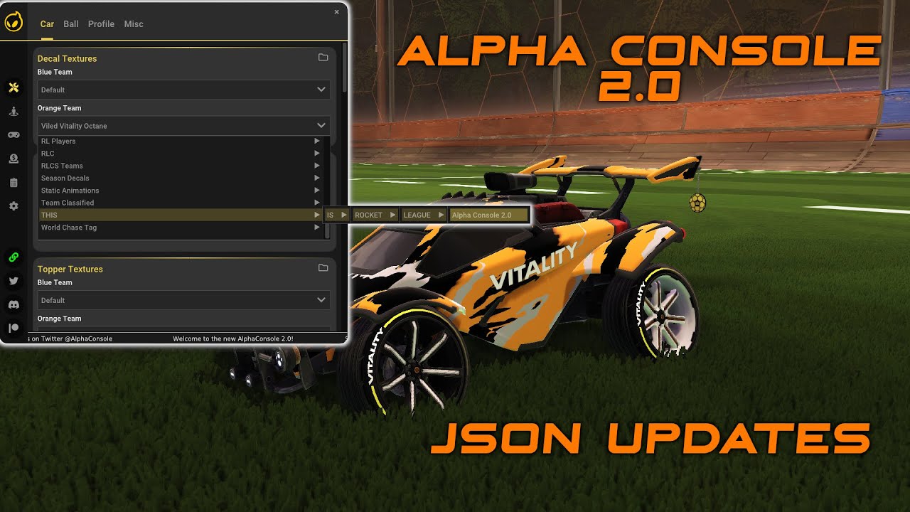 Alpha Console 2.0 | JSON Changes - YouTube