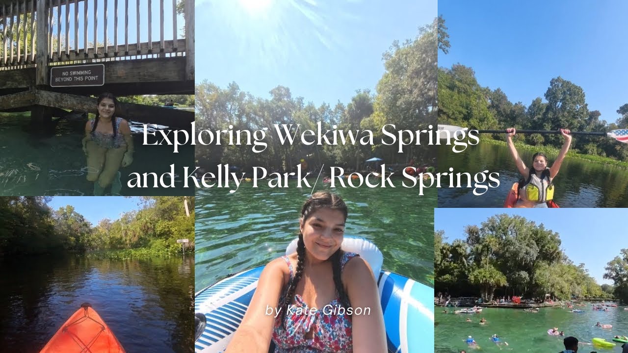 Exploring Wekiwa Springs & Kelly Park Rock Springs: Kayak, Tubing ...