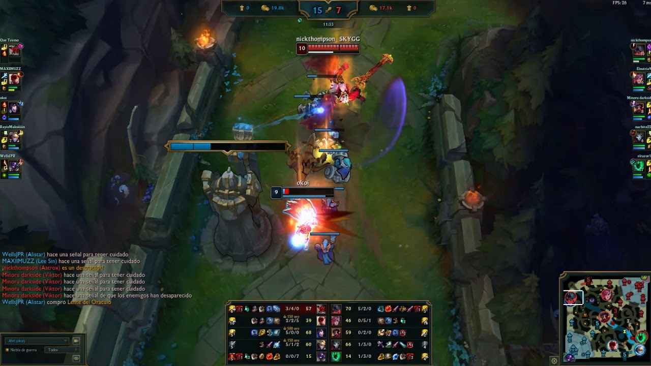 League of Legends - Ahri vs Viktor (Ranked Game) - YouTube