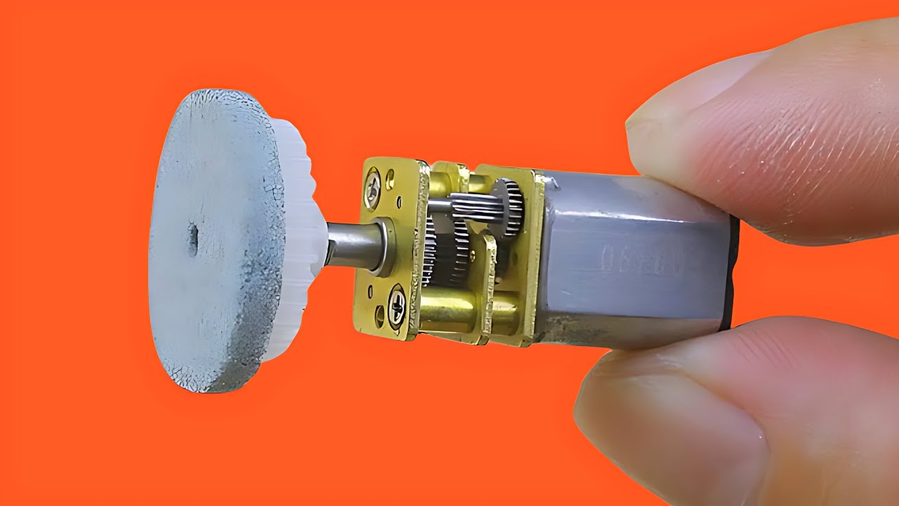 AWESOME DC MOTOR IDEA 💡! - YouTube