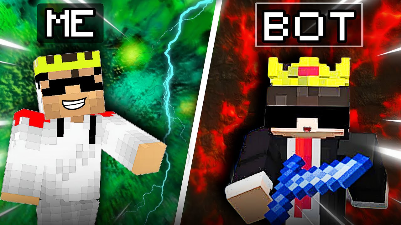 BOT FOR (PVP)⚔️ PRACTICE IN MINECRAFT POCKET EDITION - YouTube