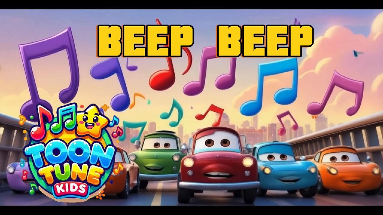 Beep Beep Sing Along🎶 Learn colors |Nursery Rhymes and Kids Songs - YouTube