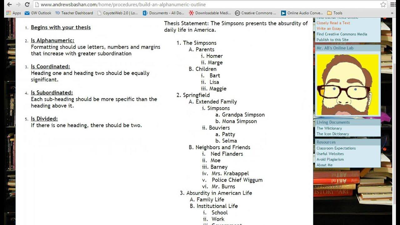 How to Build an Alphanumeric Outline - YouTube