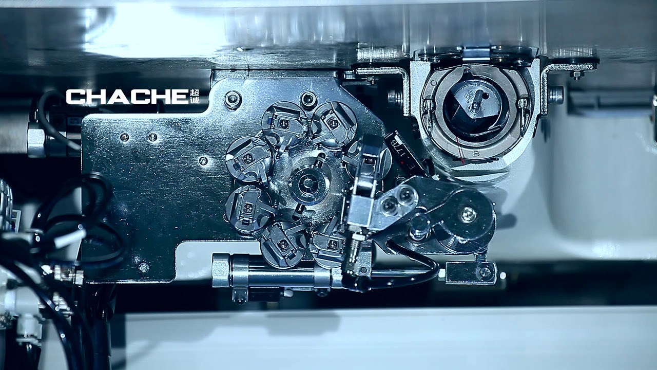 Automatic shuttle changing system - YouTube