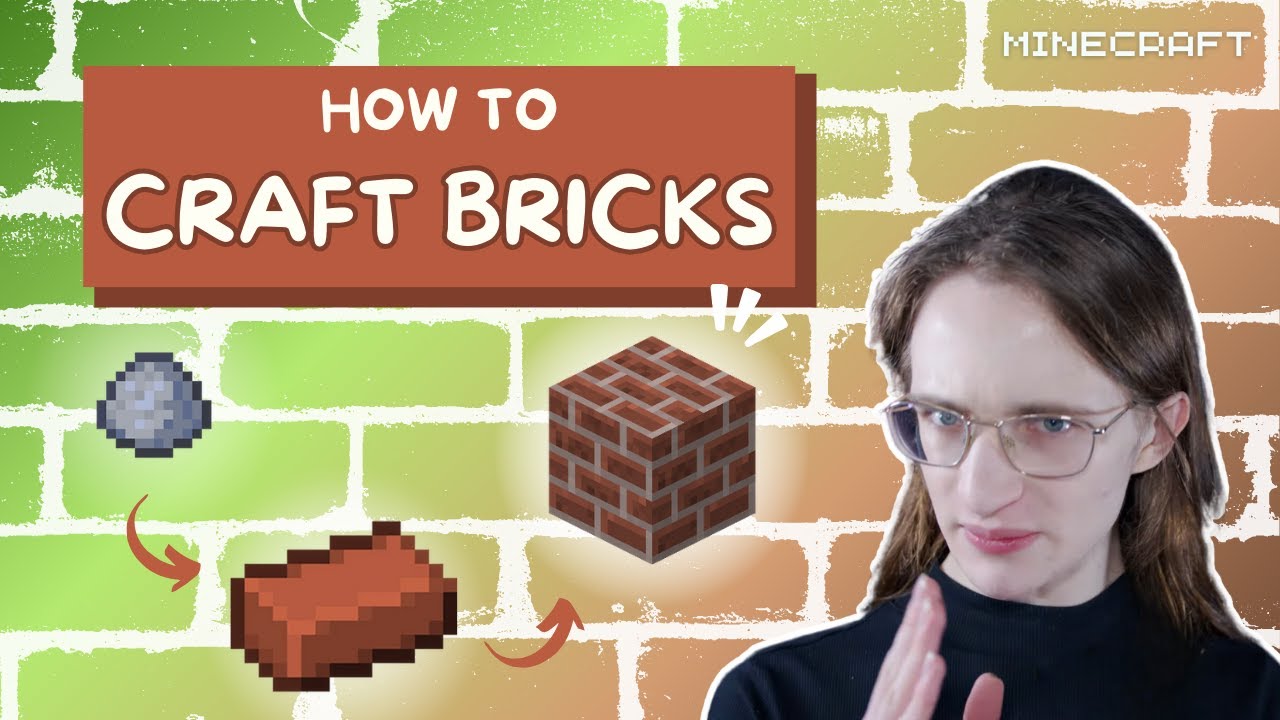 How to Make Bricks in Minecraft - YouTube