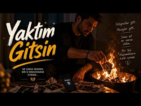Yaktım Gitsin 🔥🥀 | Fotoğraflar Gitti, Mesajlar Gitti | Duygusal Arabesk Pop