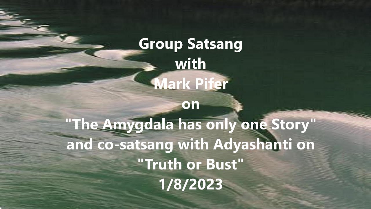 Group Satsang with Mark Pifer on "The Amygdala has only one story" and ...