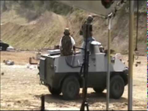 Mowag Roland at KCR Machinegun Shoot - Demo of CWA Dragon M50, Part One ...