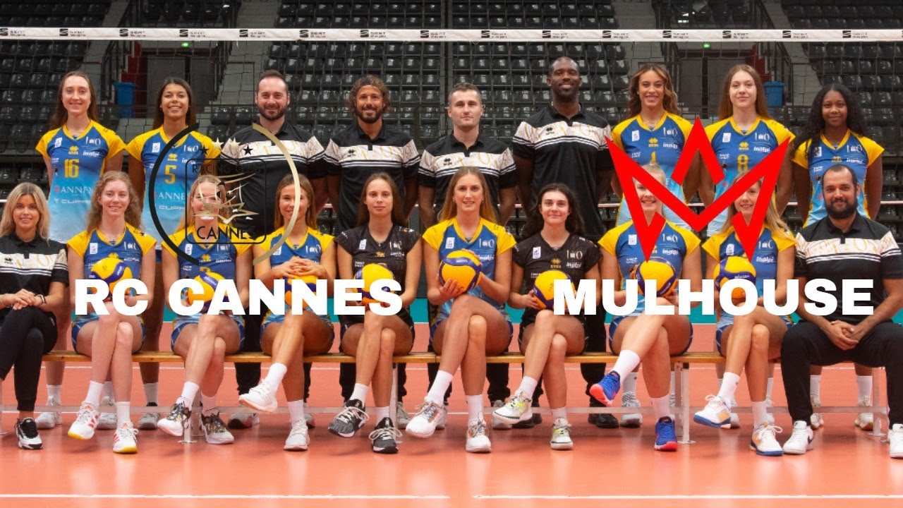Volleyball LAF RC CANNES VOLLEY vs MULHOUSE ALSACE VLOG by Mister Medhi ...