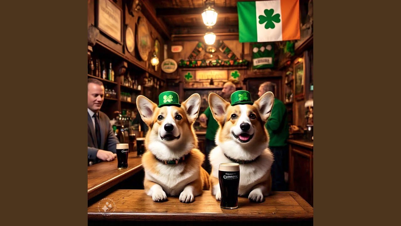 Corgis in the Pub - YouTube