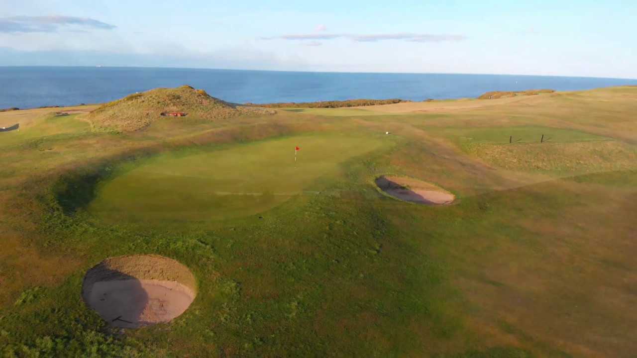 All 18 Holes by Drone - Strathlene Golf Club, Buckie - YouTube