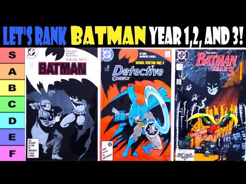 LET'S RANK BATMAN Year 1, 2, and 3! McFarlane Best and Worst Ranking ...