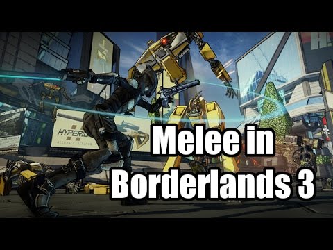 Borderlands 3: Melee Weapons - YouTube