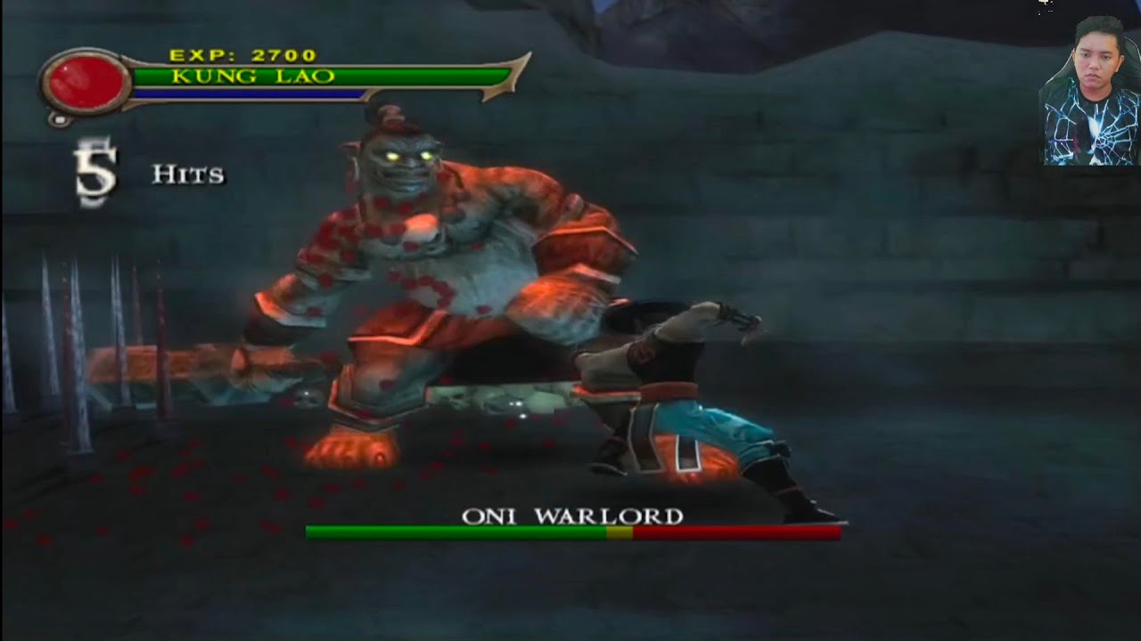 gameplay mortal kombat shaolin monks chapter 1 boss oni warlord - YouTube