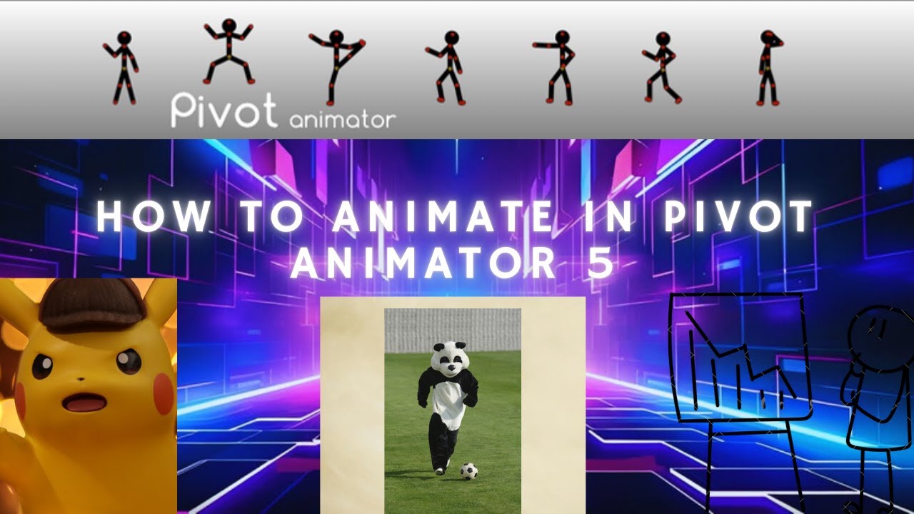 Pivot Animator ! free and easy to use step by step - YouTube