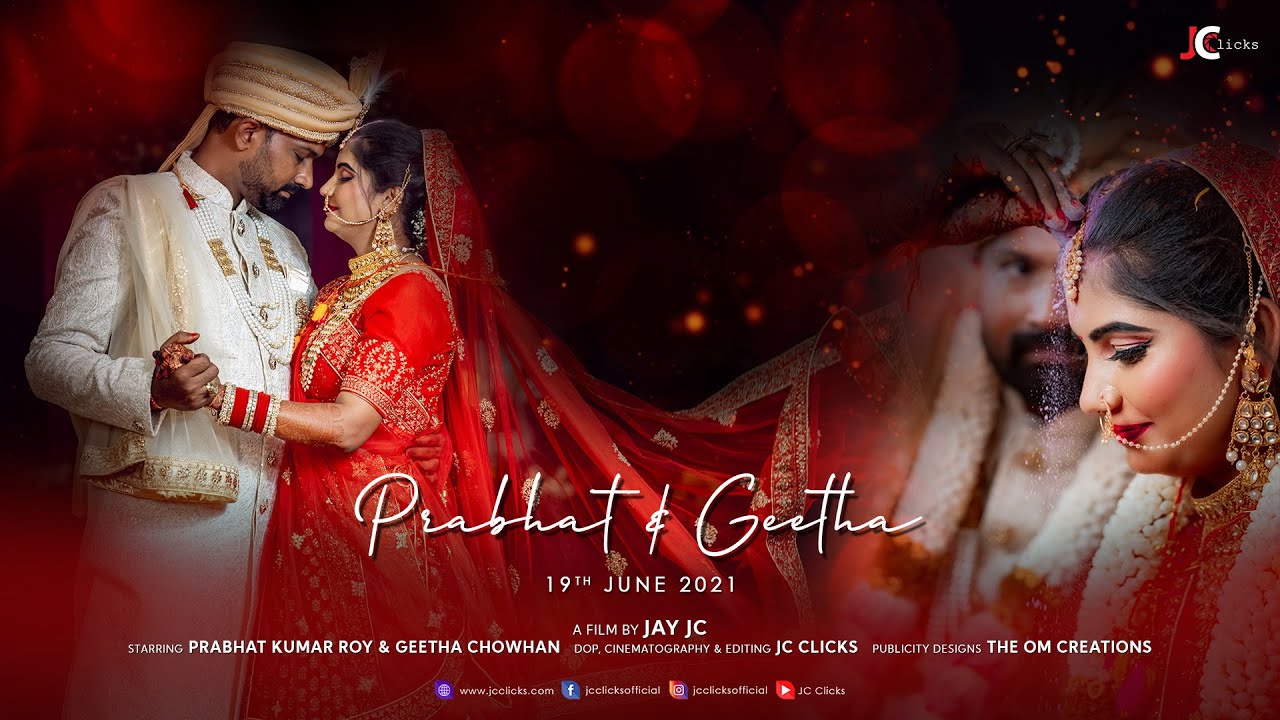 Prabhat weds Geetha | Cinematic Teaser | Indian Wedding | Bangalore ...