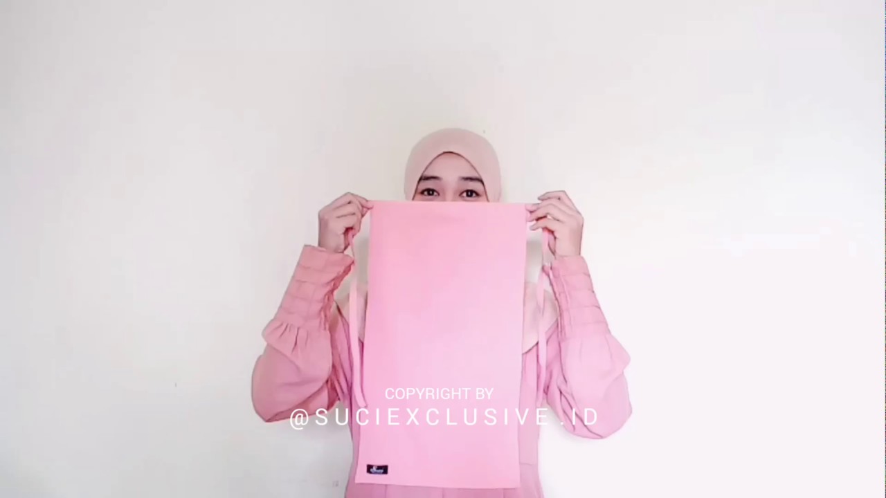 TUTORIAL Pashmina Instan Double Loop Maira • Cadar Tali Maira - YouTube