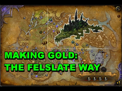 Making Gold: The Felslate Way! - YouTube