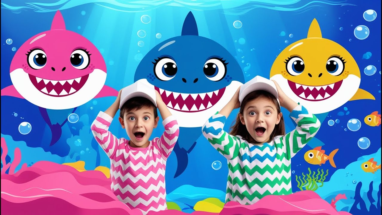 Tiburón Bebé Du ru du ru 🦈 | 60 Min | Baby Shark | Canciones Infantiles ...