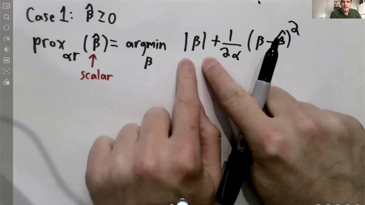 The proximal operator of the L1 norm - YouTube