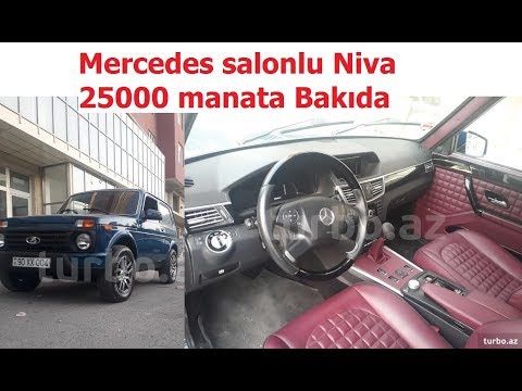 Bakıda 25000 manata Lada 4x4 Niva