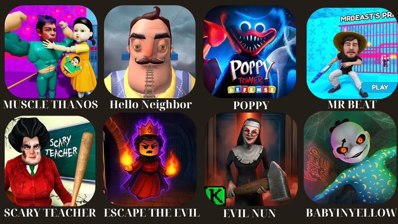 ESCAPE THE EVIL, Hello Neighbor, ESCAPE THE EVIL, MR BEAT #games # ...