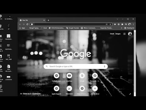 #Fix Computer Screen white and Black # How to solve computer screen ...