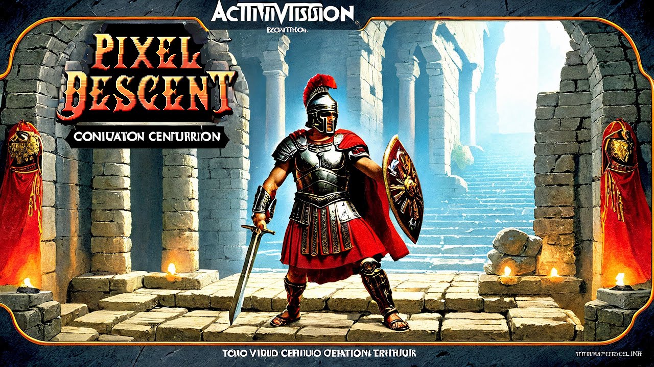 EP 6: PIXEL DESCENT / '80s Style Gladiator Action - YouTube