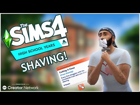The Sims 4 | High School Years | Shaving is now in the game!