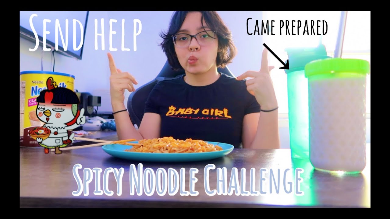 2X Spicy Noodle Challenge - YouTube