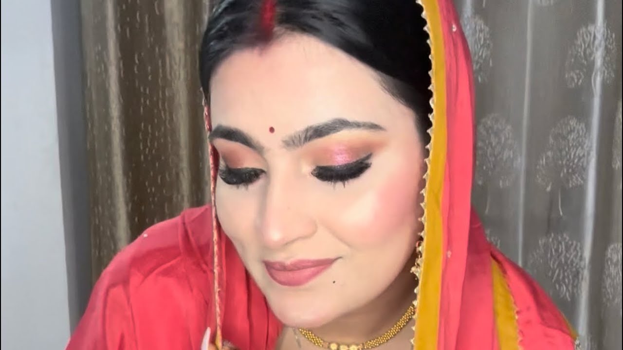 Full makeup tutorial ♥️ GLAM LOOK 🩷♥️ - YouTube