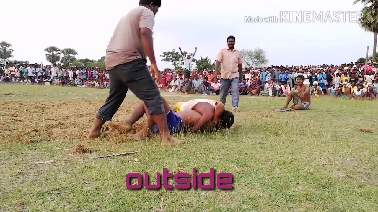 village kushti || desi WWE || HOOL diwas special - 2|| kalidaspur pakur ...
