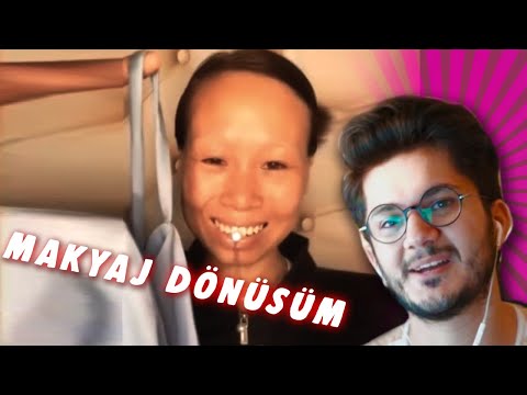 KORELİ Asyalı Makyaj Değişim Videoları #6