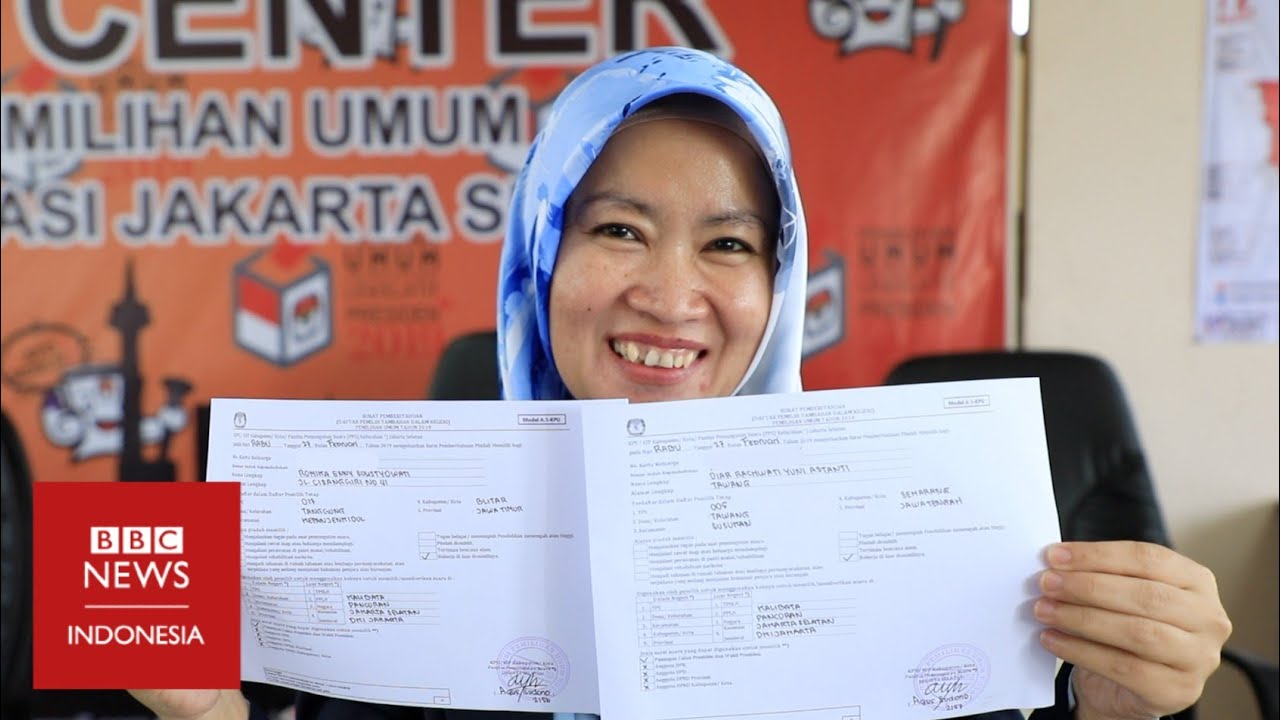 Cara mengurus formulir A5 dengan 'modal' KTP untuk Pemilu 2019 - BBC ...