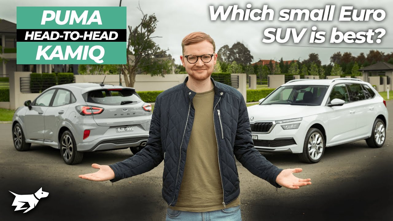 Skoda Kamiq vs Ford Puma 2021 comparison review | Chasing Cars - YouTube
