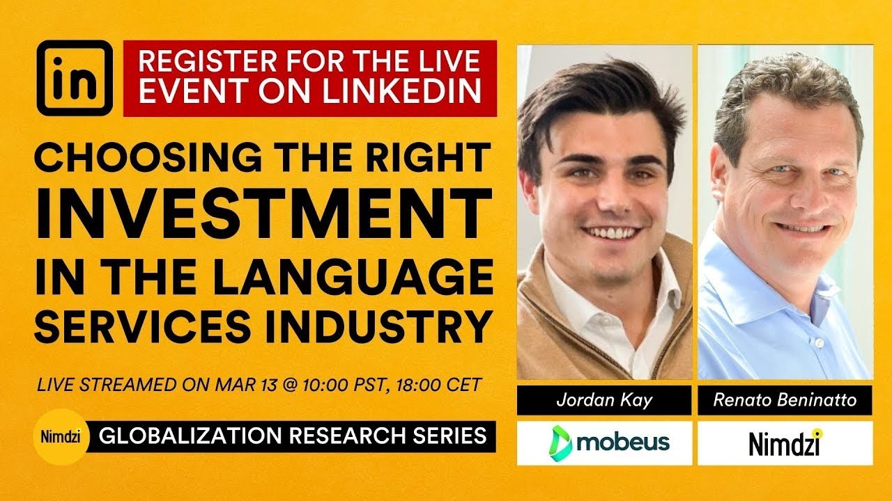 Investment in Language Services (feat. Jordan Kay of Mobeus Investments ...