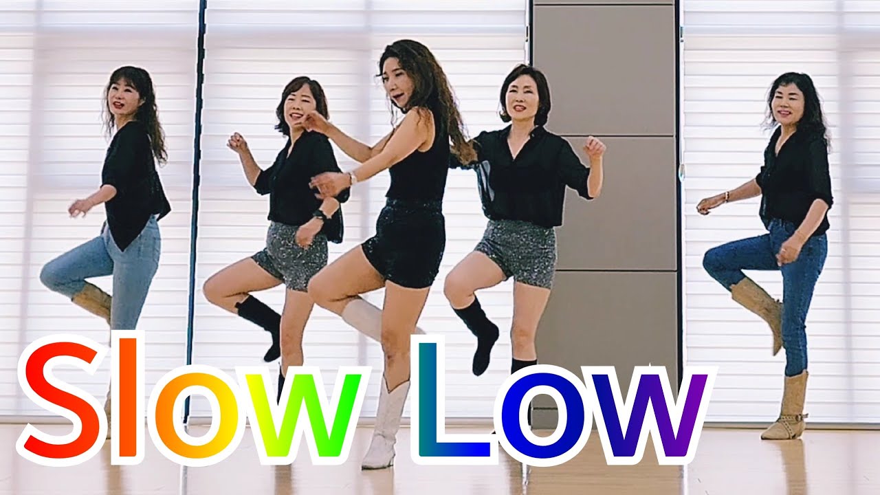 Slow Low Line Dance Intermediate Choreo:Gary O'Reilly (IRE) - YouTube