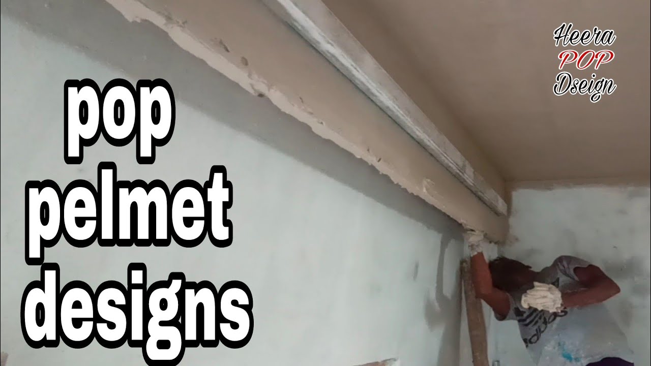 pop pelmet designs/pelmet/ marking pelmet design/permit kaise banate ...