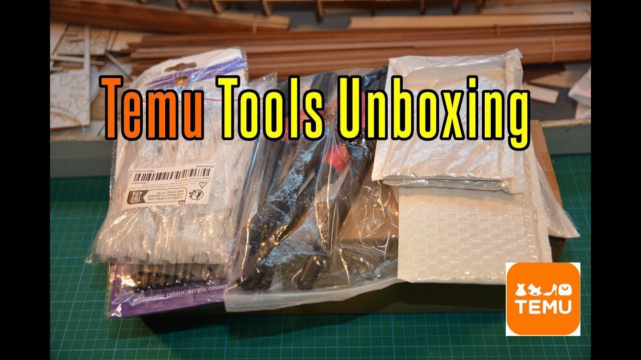 Temu Tools Unboxing - YouTube