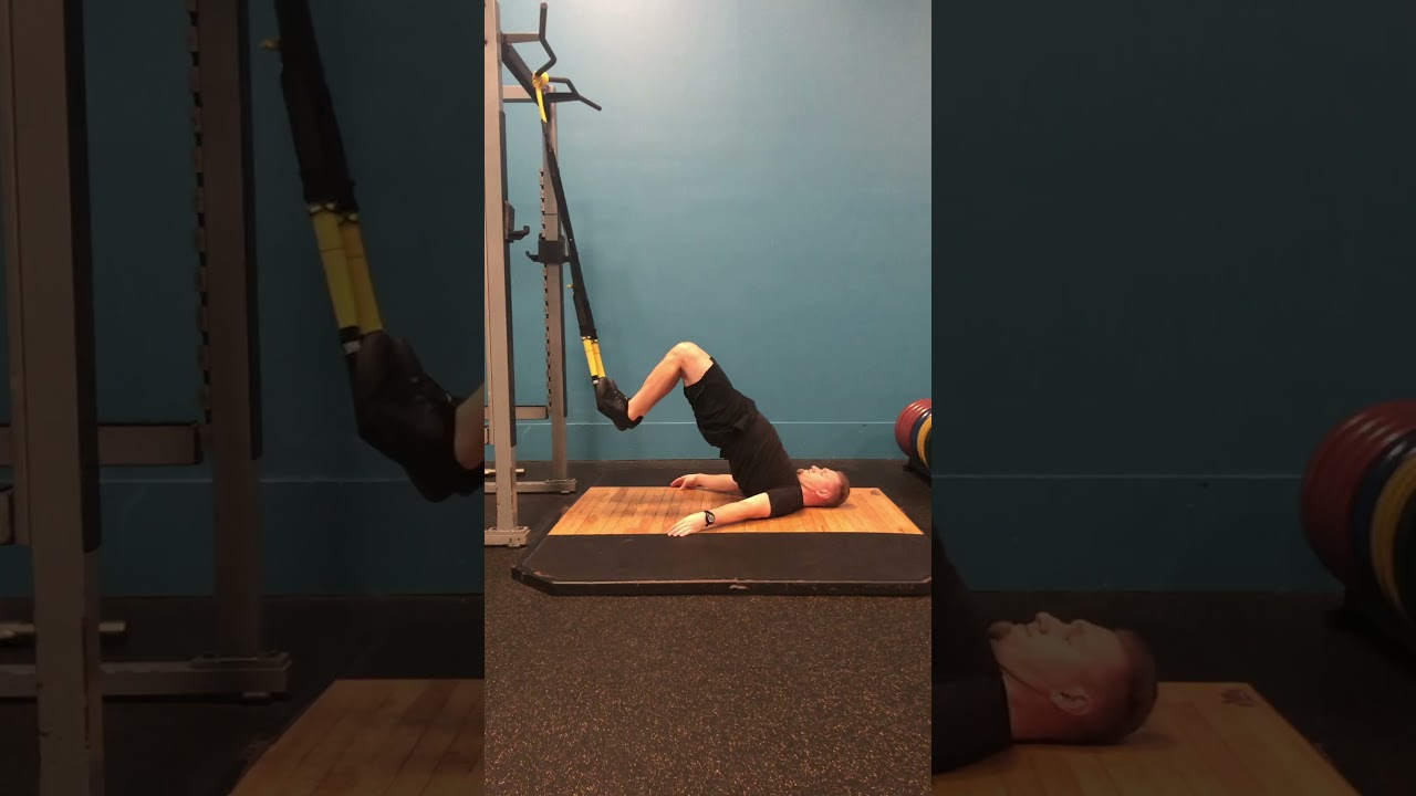 TRX Leg Curl Eccentrics (3:0:0:0) - YouTube