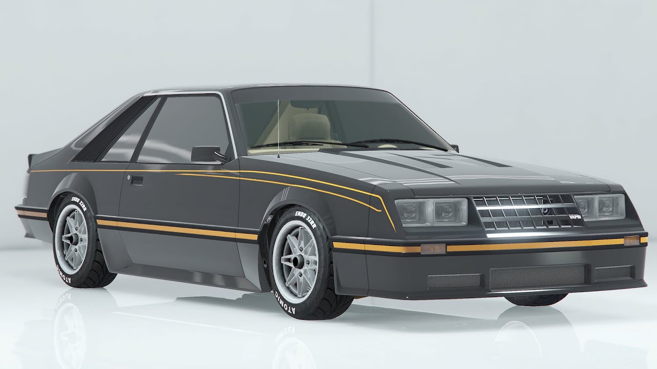 NEW Vapid Dominator FX (Fox Body Mustang) Customization | GTA DLC - YouTube