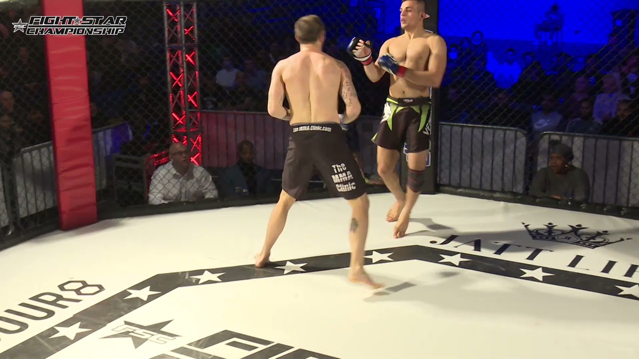 Impressive spinning back fist at FightStar Championship 20 - YouTube