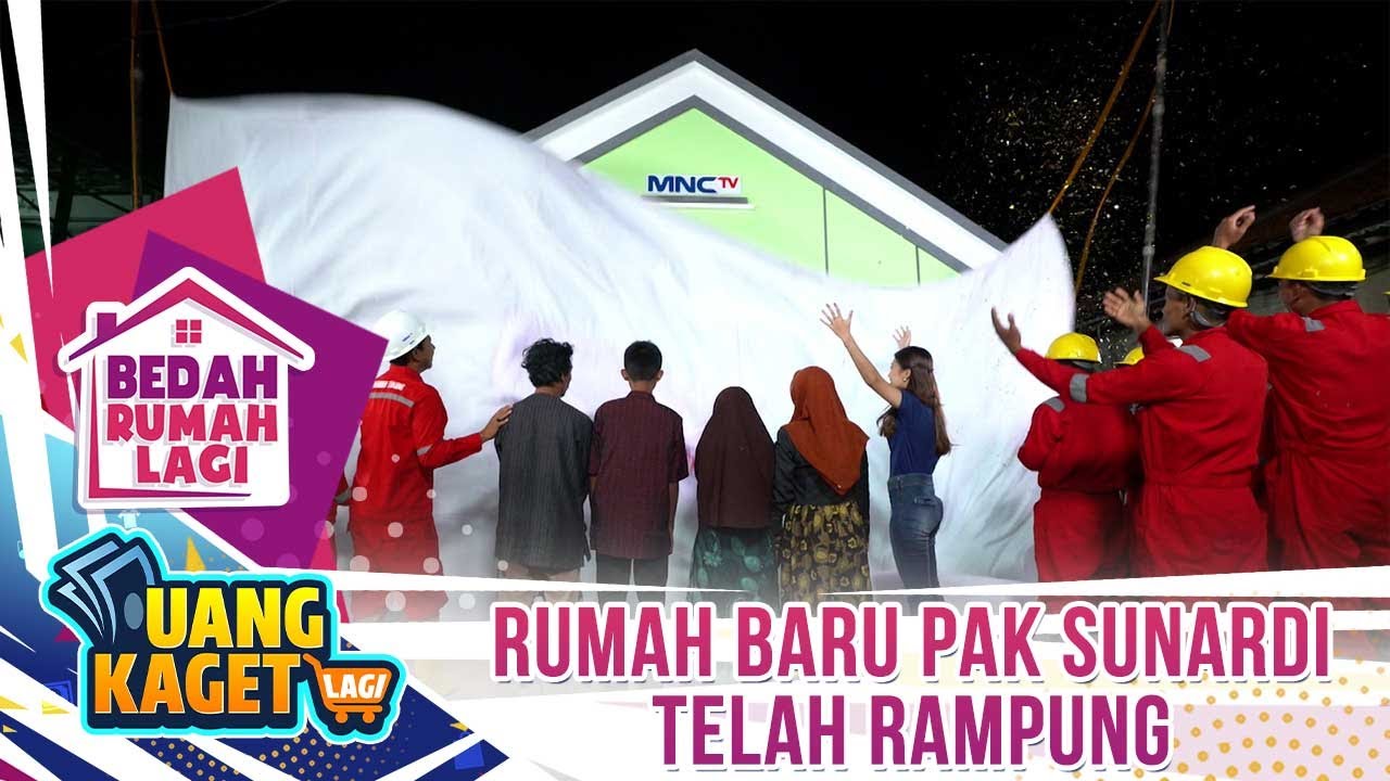 Bentuk Rumah Baru Pak Sunardi - Kilau Uang Kaget Bedah Rumah Lagi - YouTube